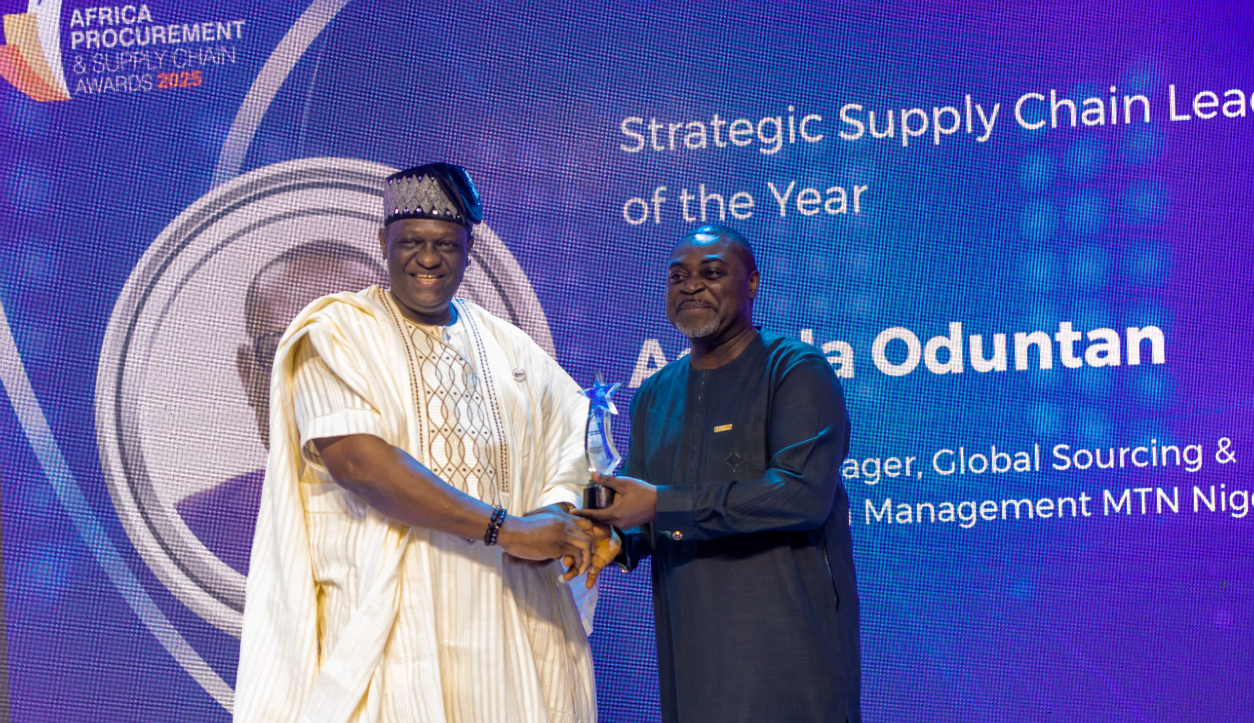 MTN's Adeola Oduntan Wins 'Strategic Supply Chain Leader of the Year ...